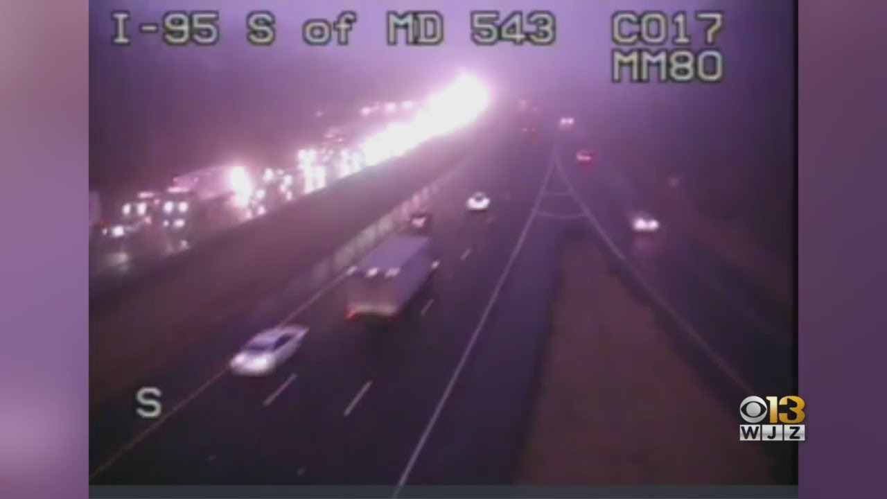 Fatal crashes shut down I-95 N in Harford County for hours