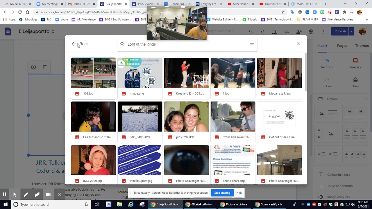 MAPS Final Portfolio- MAPS page