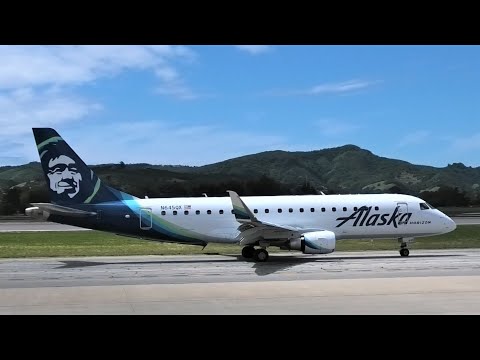 Plane Spotting at San Luis Obispo County Airport | Airlines, Luxury Jets & Private Airplanes