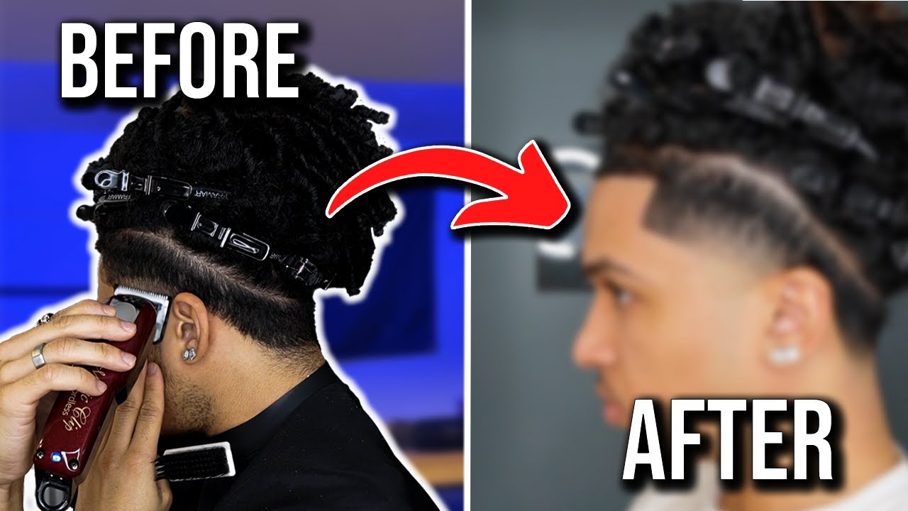 MID TAPER SELF CUT TUTORIAL