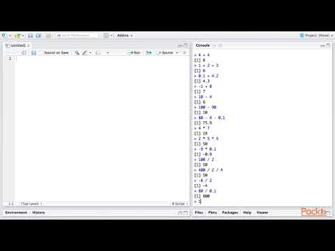 Learn Learn R programming Exploring Numbers and Arithmetic Operators | packtpub com - Mind Luster