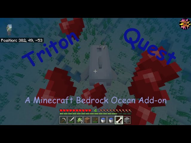 Triton Quest A Minecraft Bedrock Ocean Add-On Minecraft Data Pack