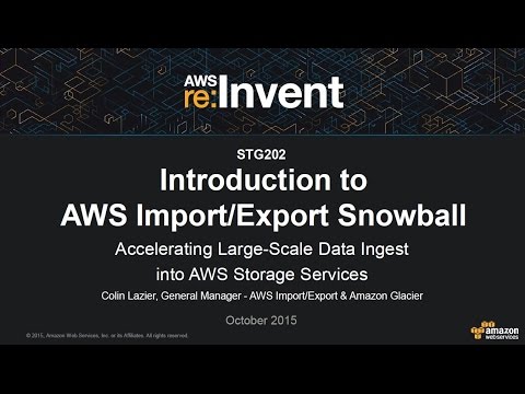 AWS Import/Export - Certification