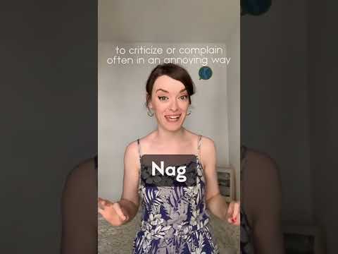 Learn a word- Nag