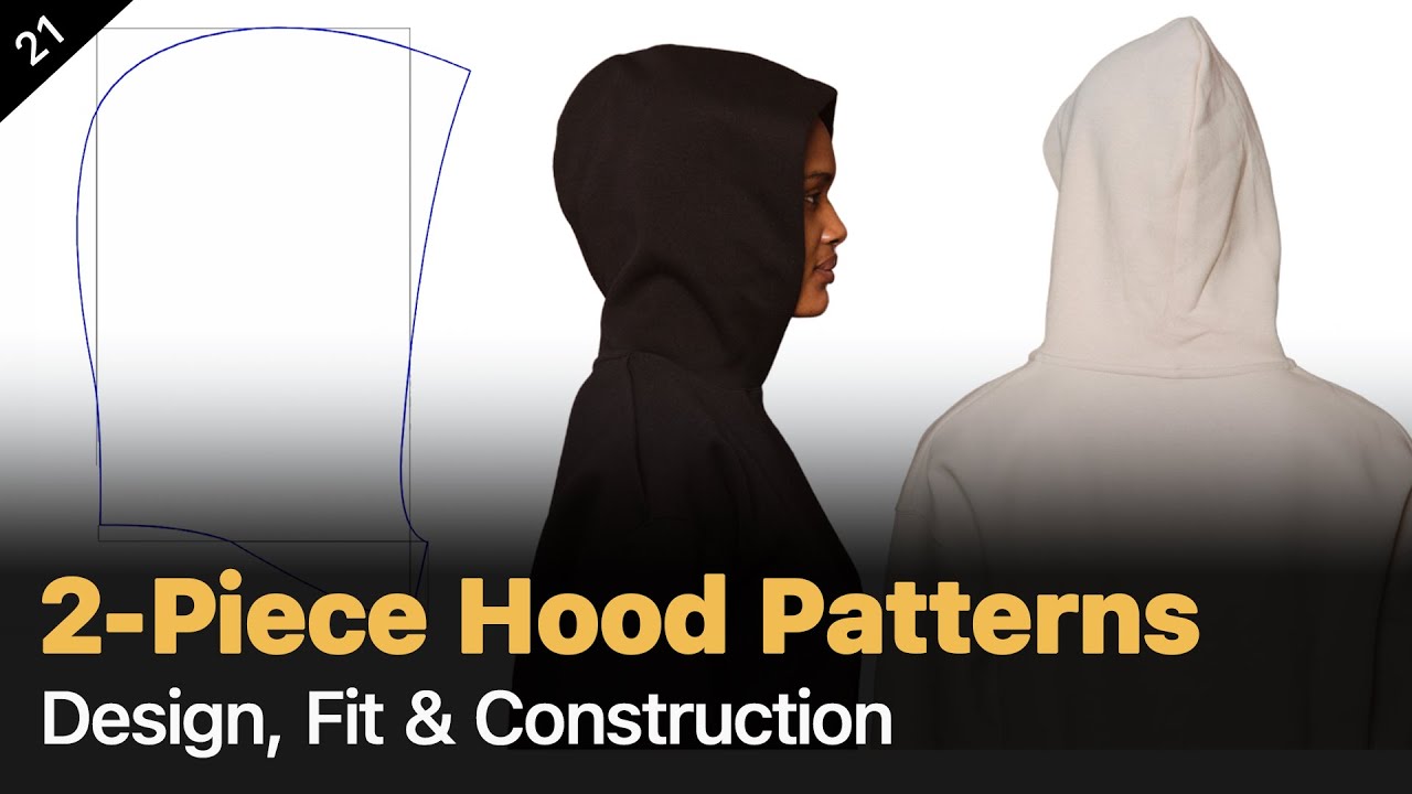 Basic Two-Piece Hood Drafting: Key Design Considerations [Pattern Making Tutorial]