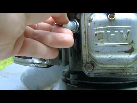 Installing spark plug in Fc150v engine
