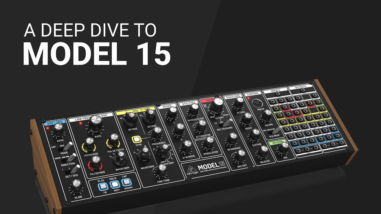 The Behringer MODEL15 - deep dive guide tutorial