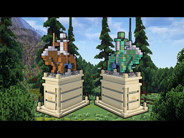 Horse statue Minecraft Map