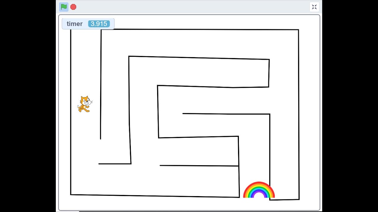 Maze Game in Scratch in 5 Minutes