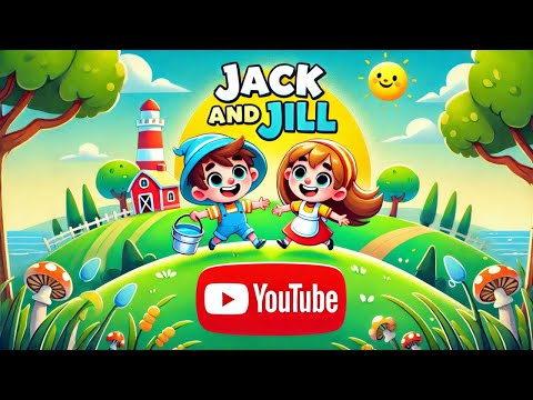 🌟 Jack and Jill | Classic Nursery Rhyme for Kids | Rainbow Rhyme Journey 🌈