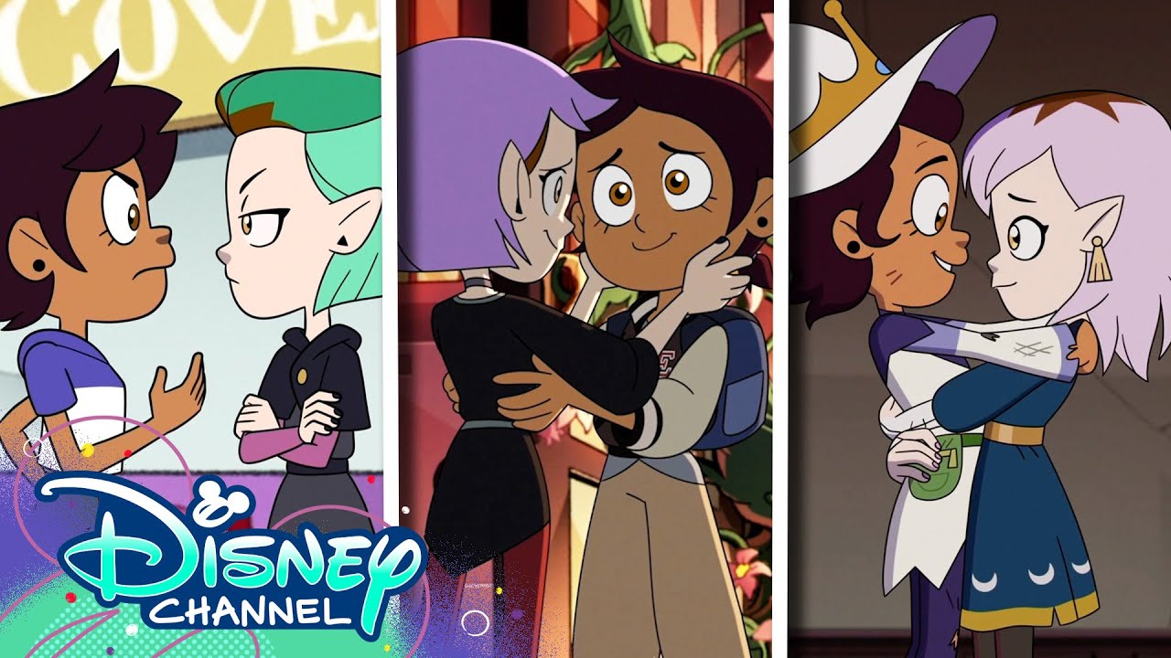 The COMPLETE Lumity Love Story 💜🦉| Luz x Amity | The Owl House | Compilation @disneychannelanimation