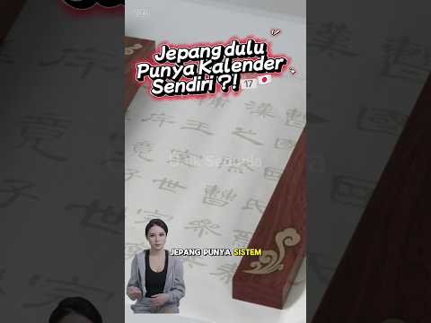 📅 JEPANG DULU PUNYA KALENDER SENDIRI?! #shorts