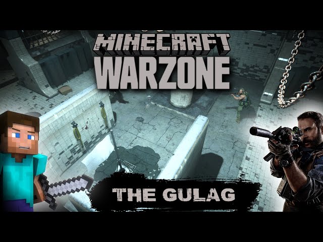 Minecraft vs Call of Duty Warzone - Gulag PvP Map in Minecraft | Modern ...