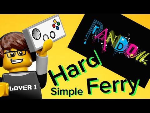 I built three random Generated Words in Lego Random word generator