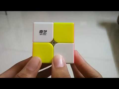 How to make the Checkerboard Pattern on the 2x2 Rubik's Cube || Zeta Cubing ||
