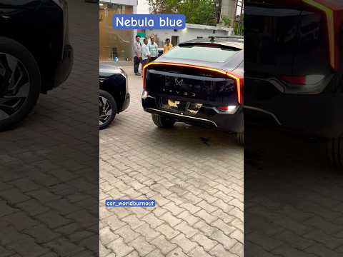 Xev9e nebula blue colour#mahindra #automobile #xev #mahindraelectric #mahindraelectriccar #support