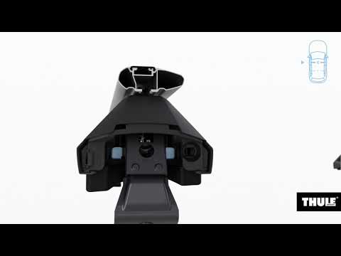 4 pés de fixação THULE Evo Clamp 710500 - Norauto
