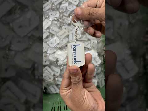 Acrylic keyring #automobile #keychain #keyring #advertisement #ytshorts
