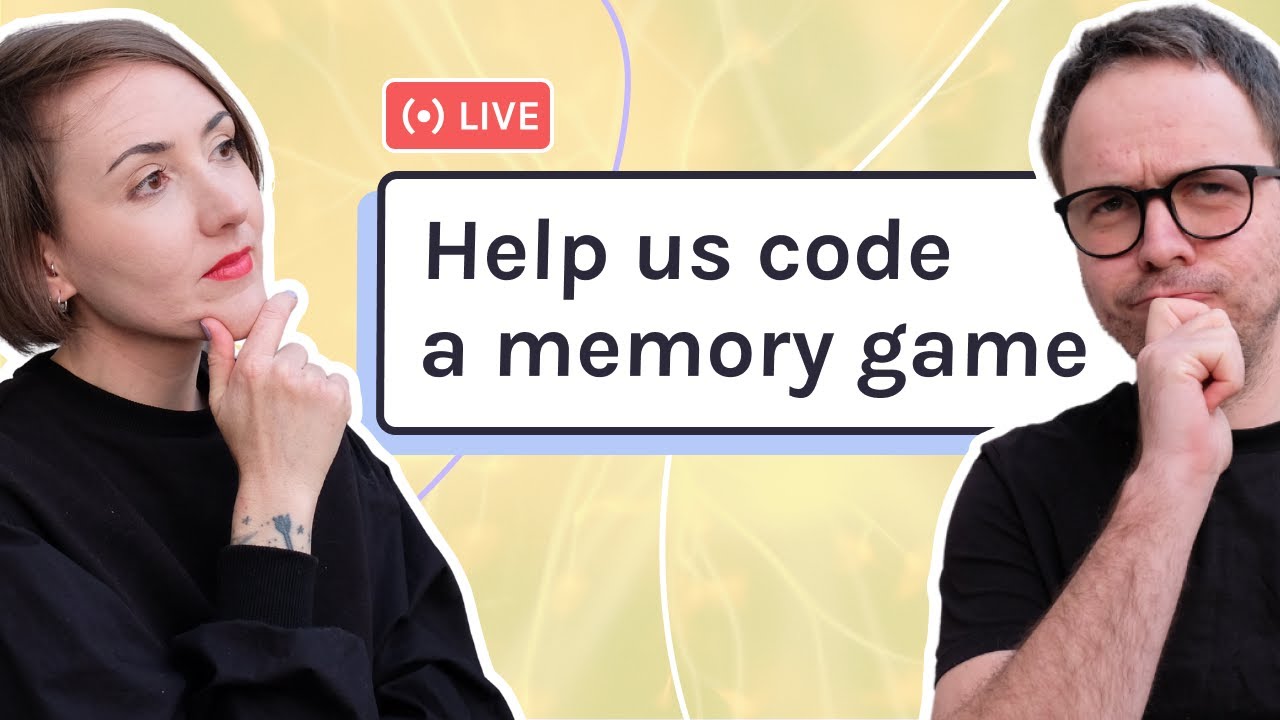Help us code a memory game | JavaScript, CSS, HTML