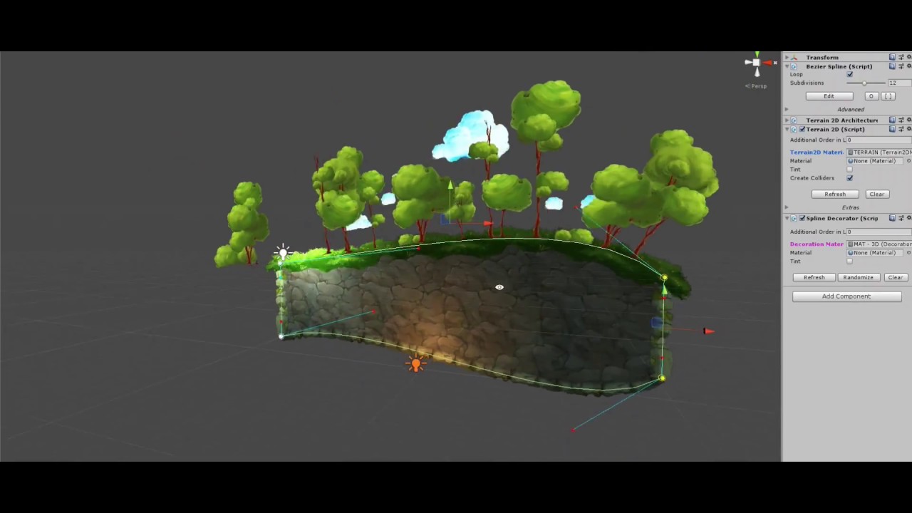 Spline Terrain2D - Update