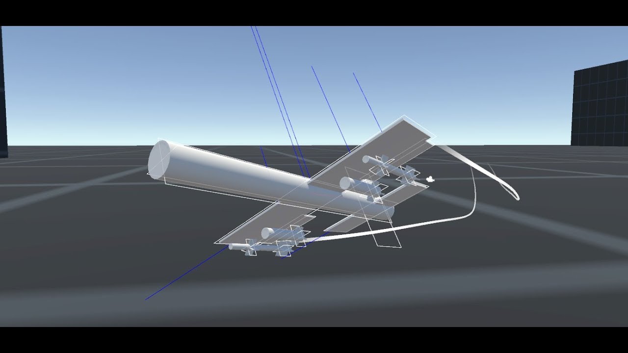 Unity3D: Simple Physics Based Wings (Download and Source in Description)