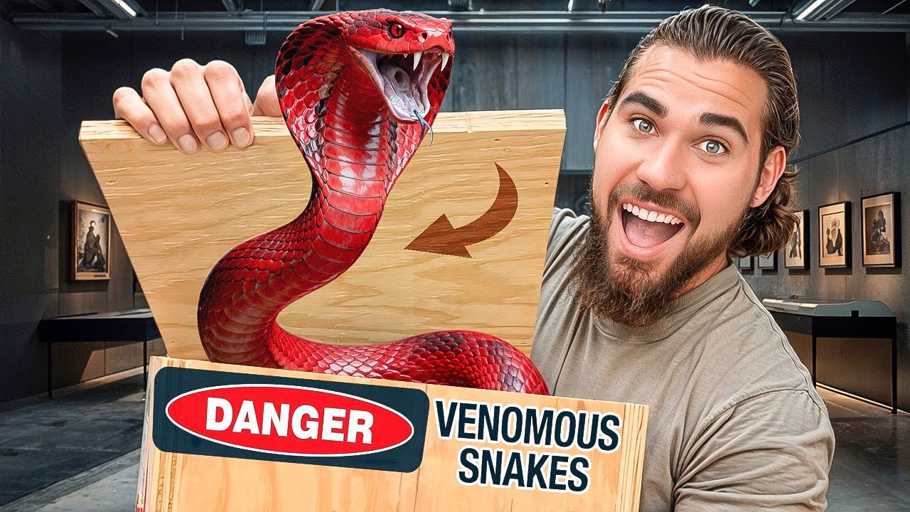 Unboxing the World's Deadliest Snake!