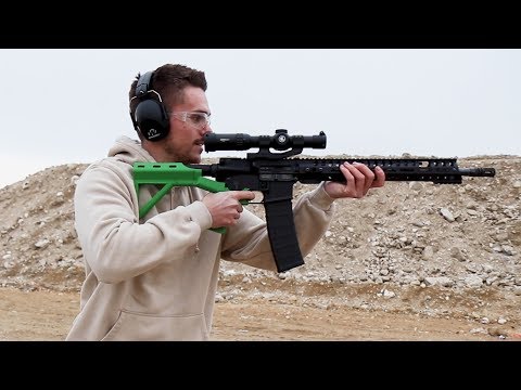 3D Printed Bump Stock... Will It Work?