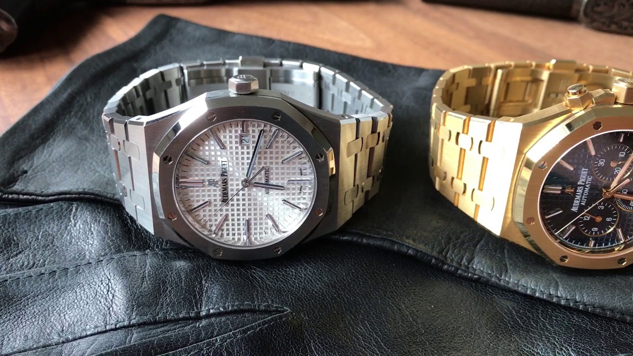 Audemars Piguet yellow gold Royal Oak chronograph 41