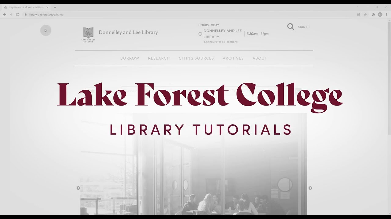 Searching the Library Catalog // Getting Started