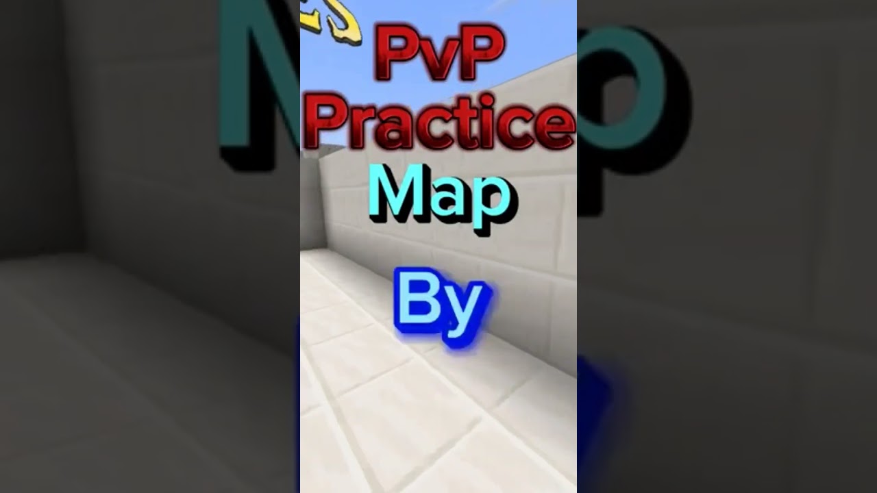 Minecraft PvP Practice Map (download link in comments)