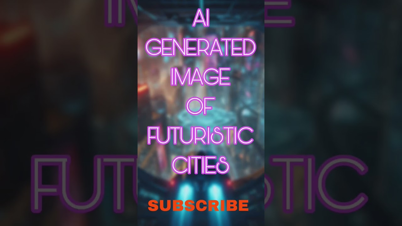 AI generated image of futuristic cities #youtubeshorts #shorts