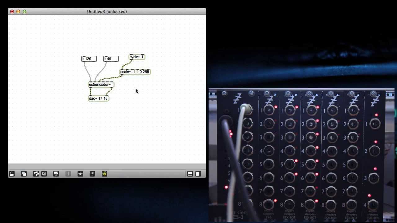 Expert Sleepers es5encoder~ Max/MSP external