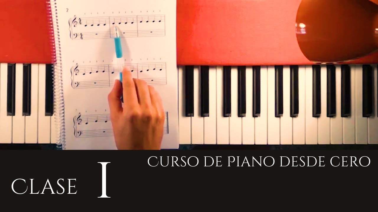 Curso de Piano desde cero | PDF con partituras | Clase 1