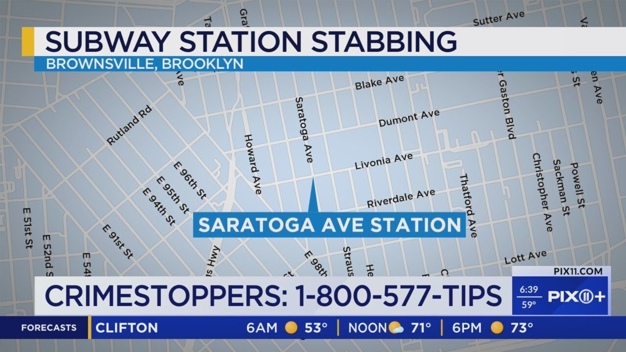 Man stabbed in Brooklyn subway station: NYPD