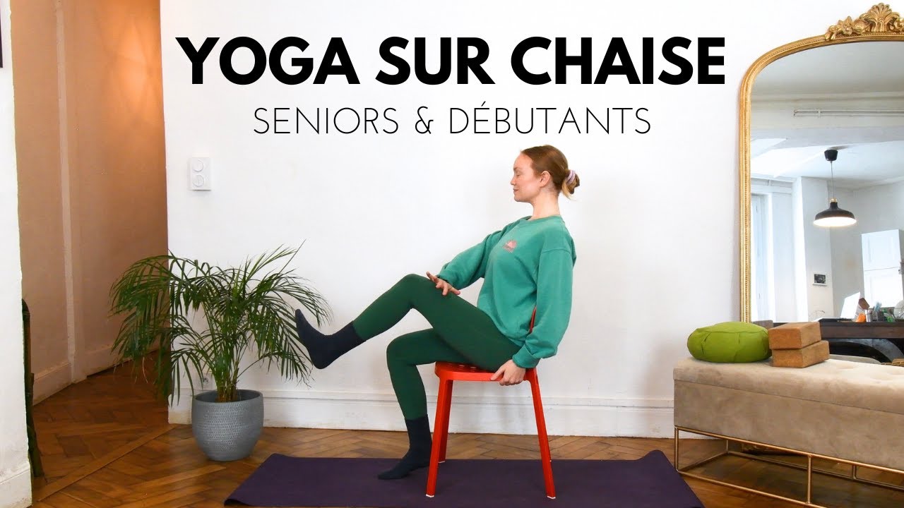 Chair Yoga for Stretching & Strengthening | Yoga for Seniors 55+ & Beginners