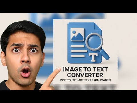 Image to Text Converter (OCR to Extract Text from Images)