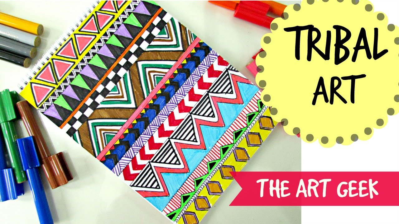 DIY-TRIBAL PRINT DOODLE