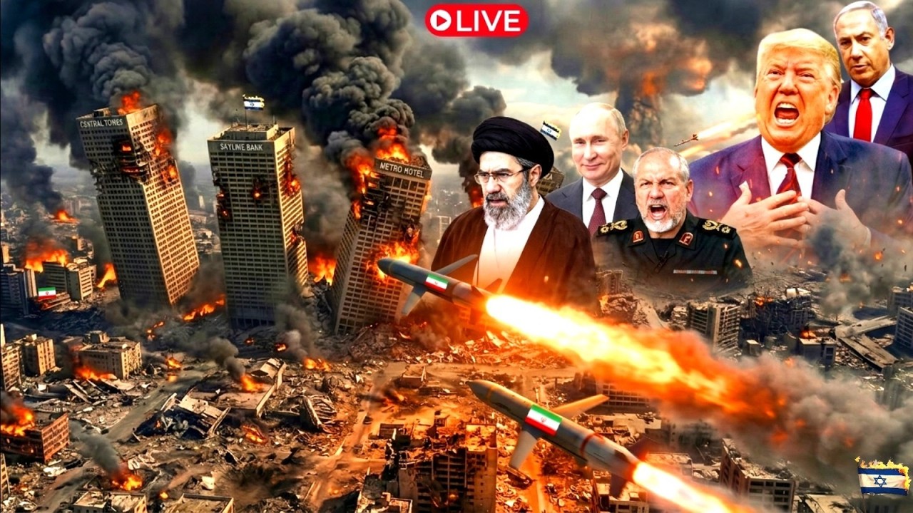 🔴KOTA HAIFA RATA DENGAN TANAH: 119 RUDAL KHEIBAR SHEKAN IRAN LUNCURKAN KEHANCURAN TOTAL