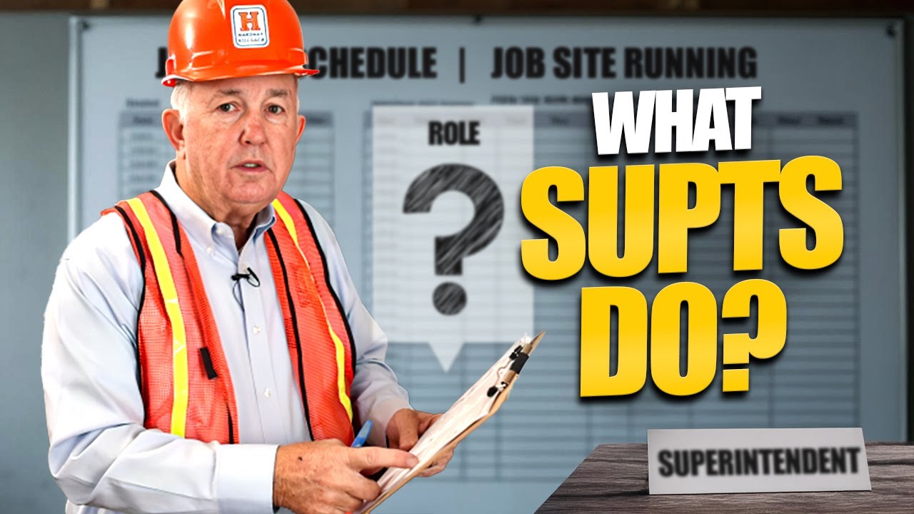 What Is The Role Of A Superintendent In Construction?