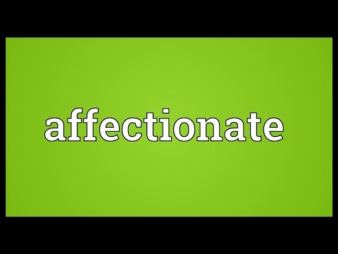 Affectionate Meaning