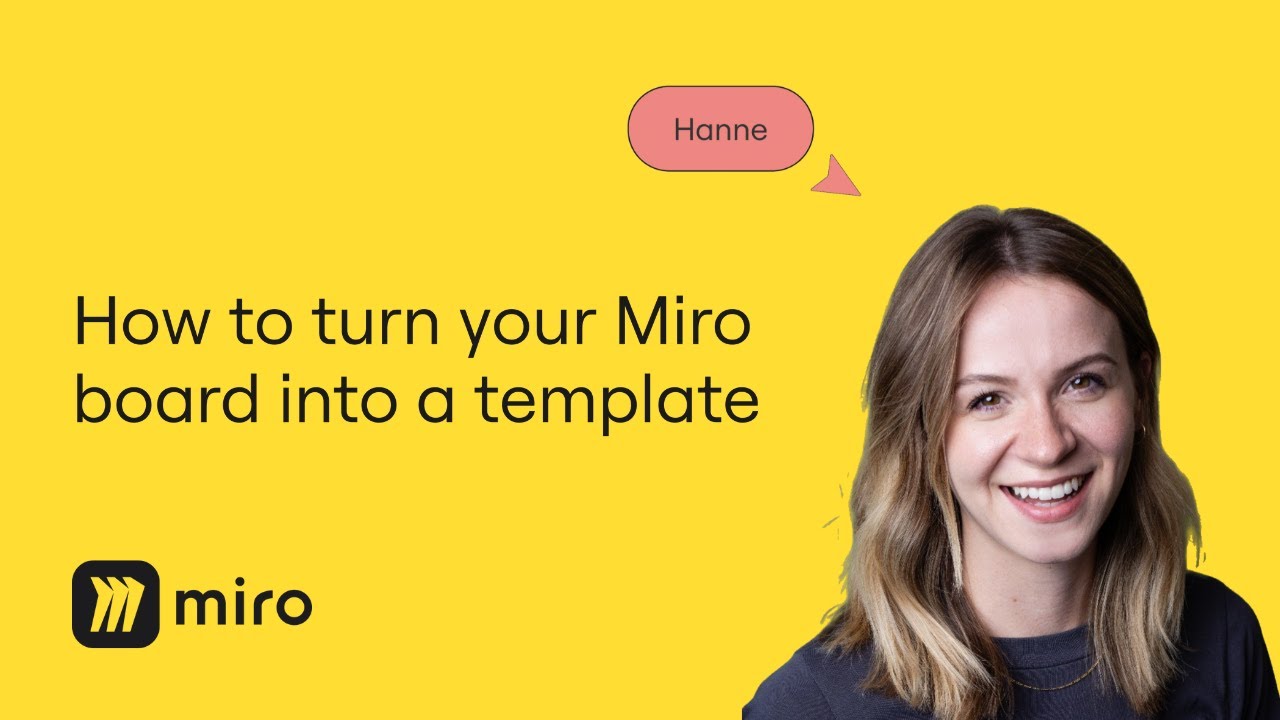 Tips to turn your Miro board into a template