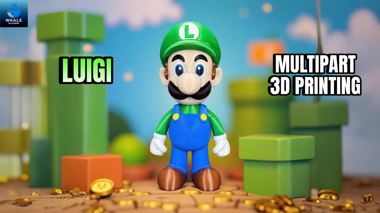 Luigi - Multipart 3D Printing