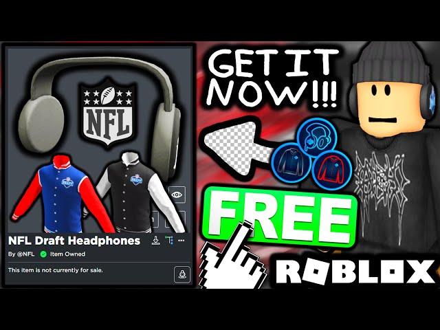 How to get NFL Draft Hat in Roblox for free