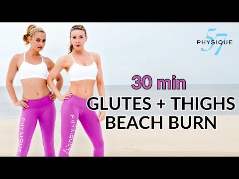 Barre Workout on the Beach: Sweat and Strengthen Your Way to an Amazing Physique! #barre