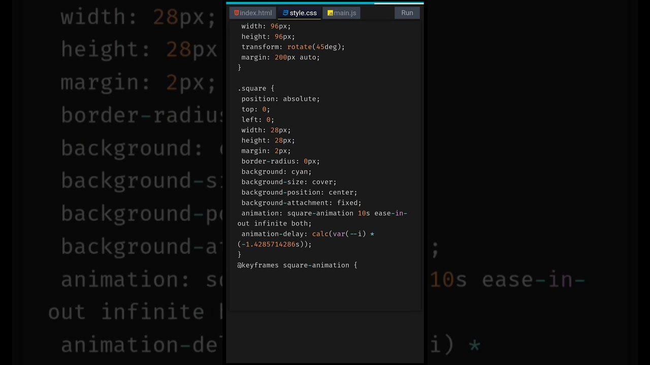 Creative Css Loader Animation | CSS Animation | css tutorials #shorts #javascript #developer #coding