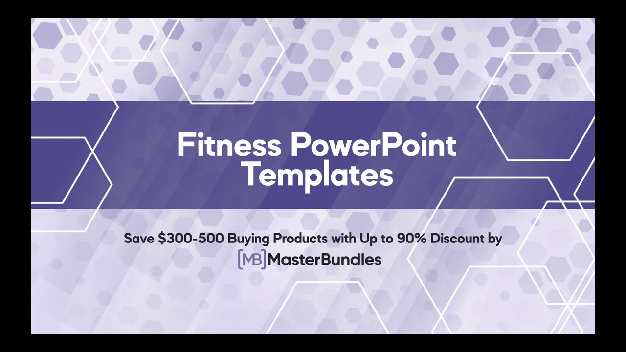 Premium Fitness PowerPoint Templates - MasterBundles