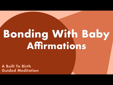 BONDING WITH BABY AFFIRMATIONS | Postpartum Guided Meditation