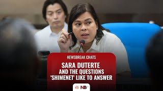 Newsbreak Chats: Sara Duterte and the questions 'shimenet' like to answer