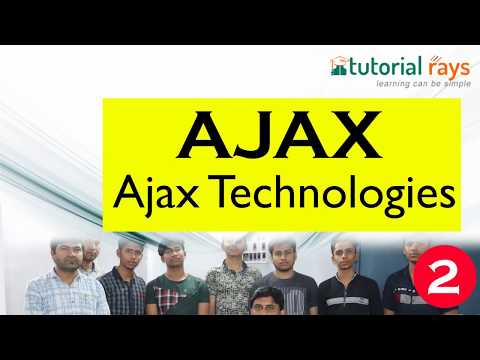 Learn 2 Ajax technologies | Ajax Tutorials | What is Ajax | Why use Ajax | Tutorial Rays By Umar ...