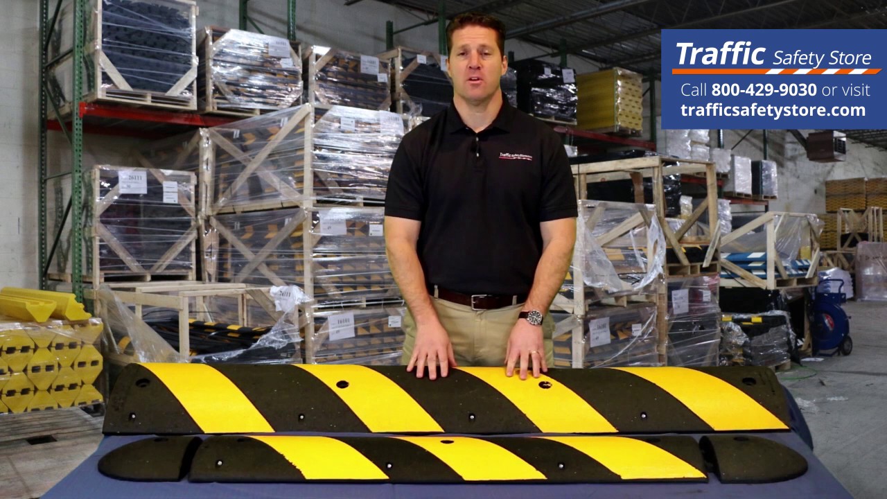 Speed Bumps vs. Speed Humps - Traffic Safety Store
